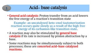 General Acid Base Reaction