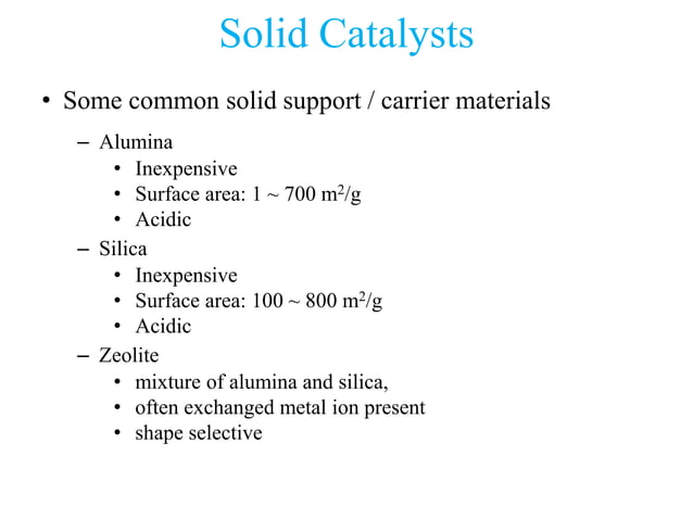 Catalyst | PPTX | Chemistry | Science