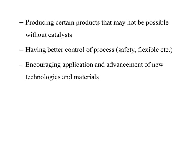 Catalyst | PPTX | Chemistry | Science