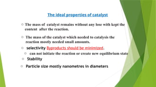 Catalyst and Chemical Reaction PPT...pptx | Chemistry | Science