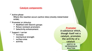 Catalyst and Chemical Reaction PPT...pptx | Chemistry | Science