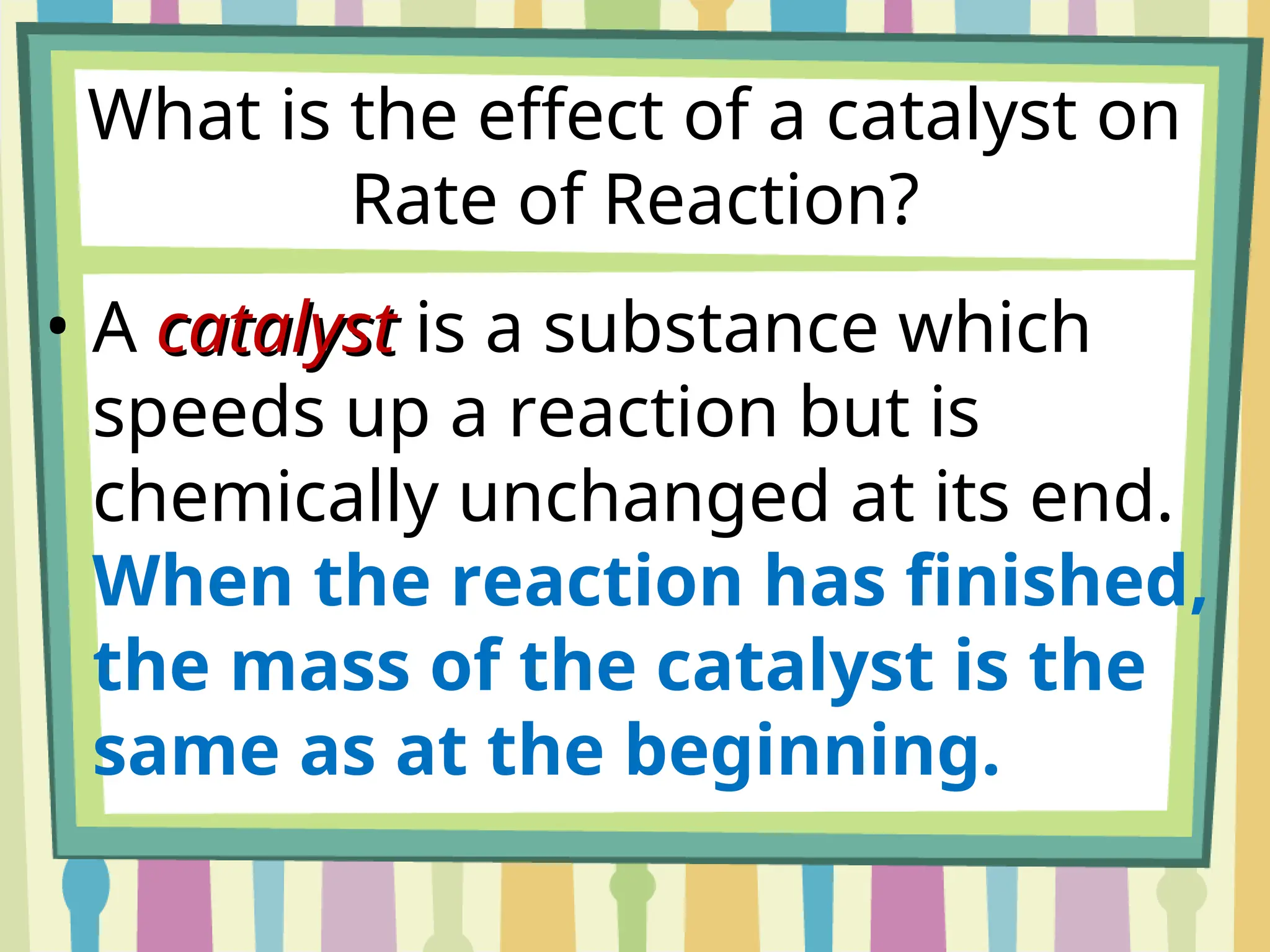 CATALYST-Physical science- Grade 12 Power Point presentation | PPT