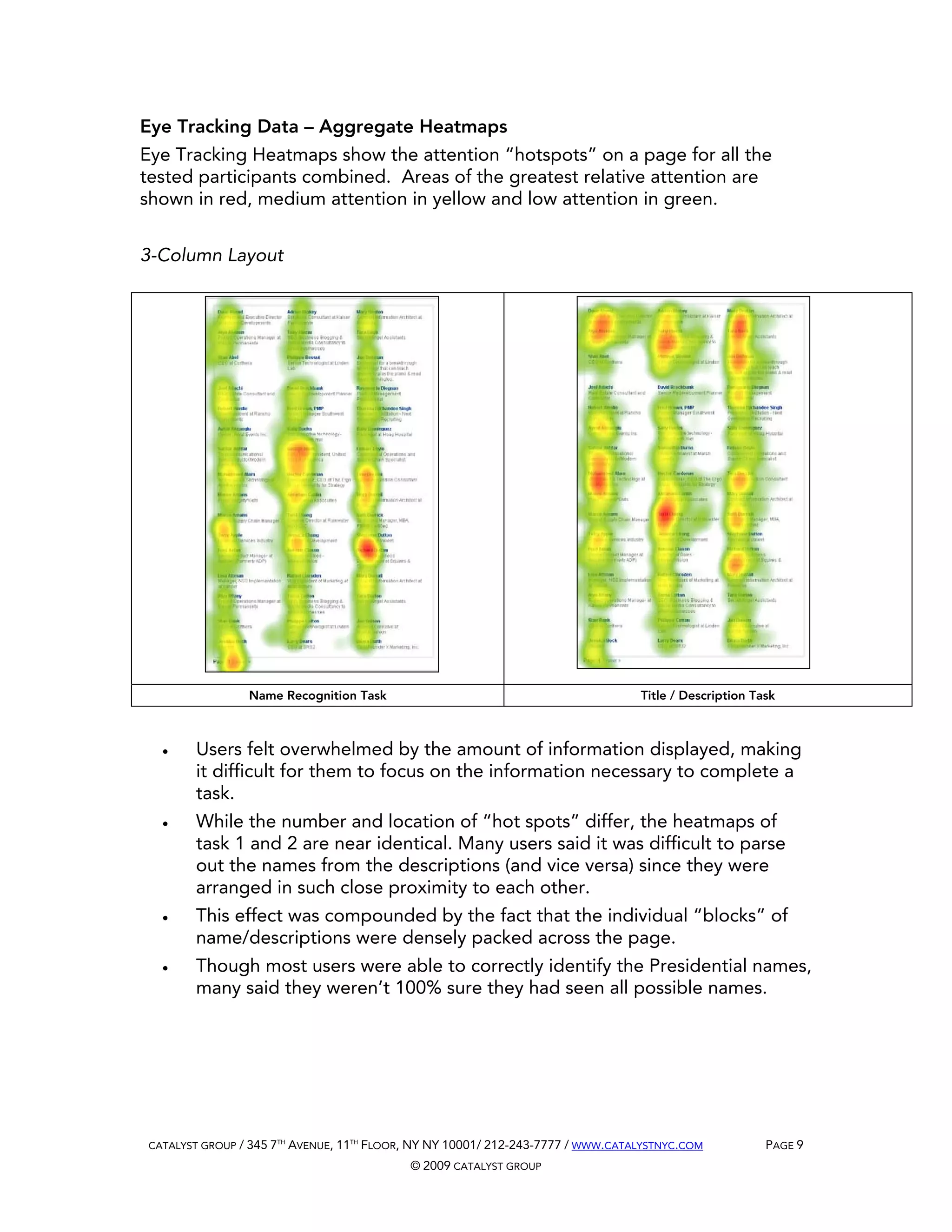 New Eye Tracking Study: Friends List Layouts | PDF