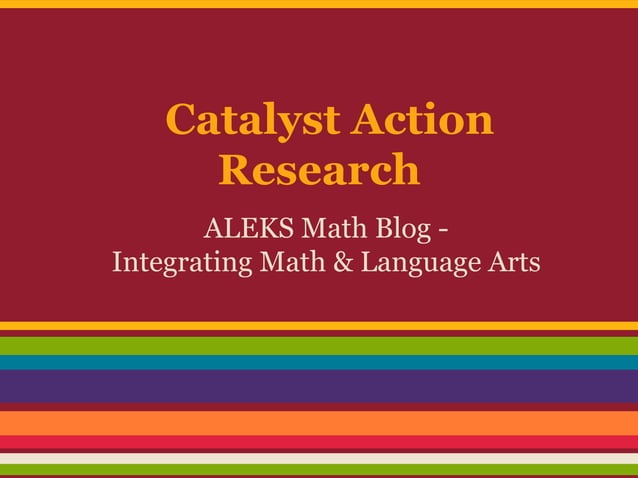 Catalyst Action Research Progress - Mid-Year Data Retreat 2012-2013 | PPT