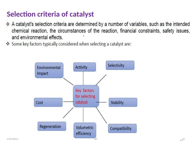 Catalyst and catalysis institute of engineering.ppt