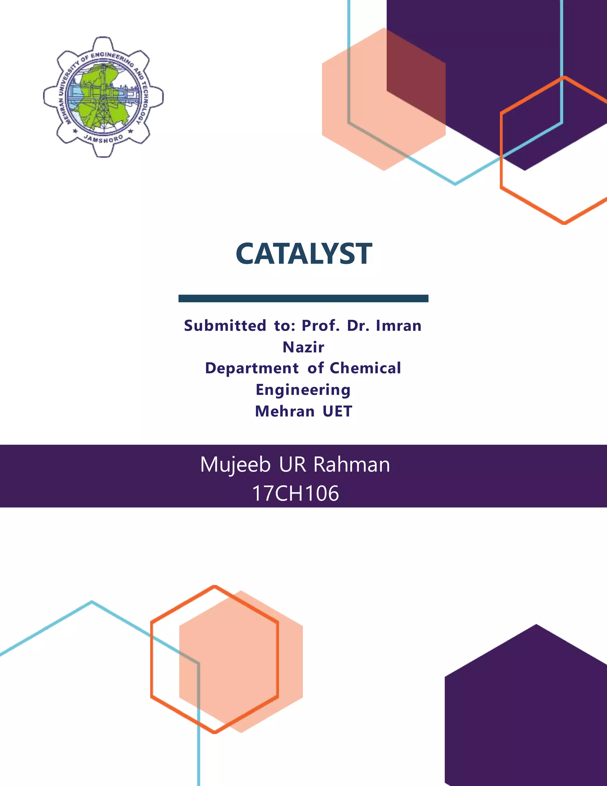 Catalyst and their types | DOCX