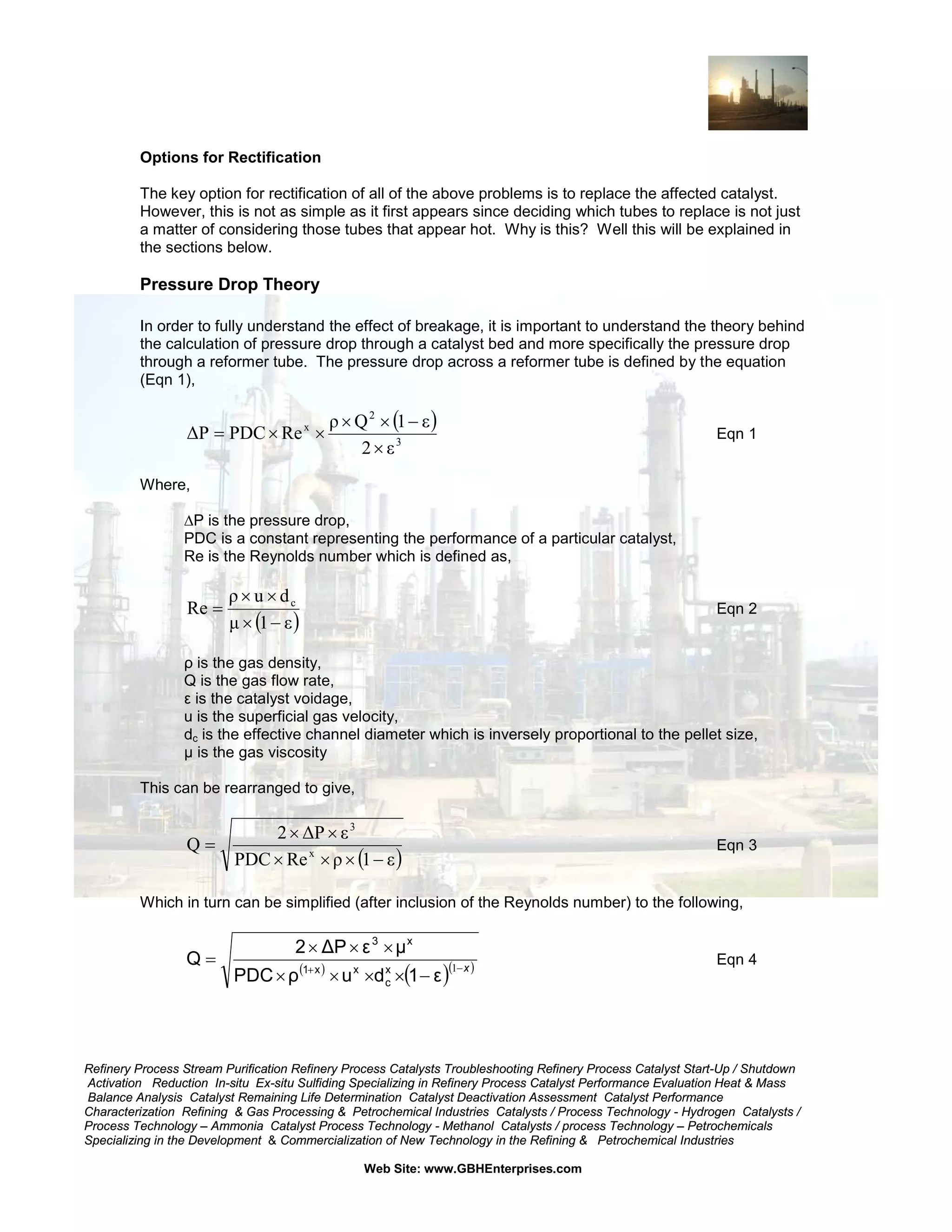 Catalyst Breakage in Reformer Tubes | PDF