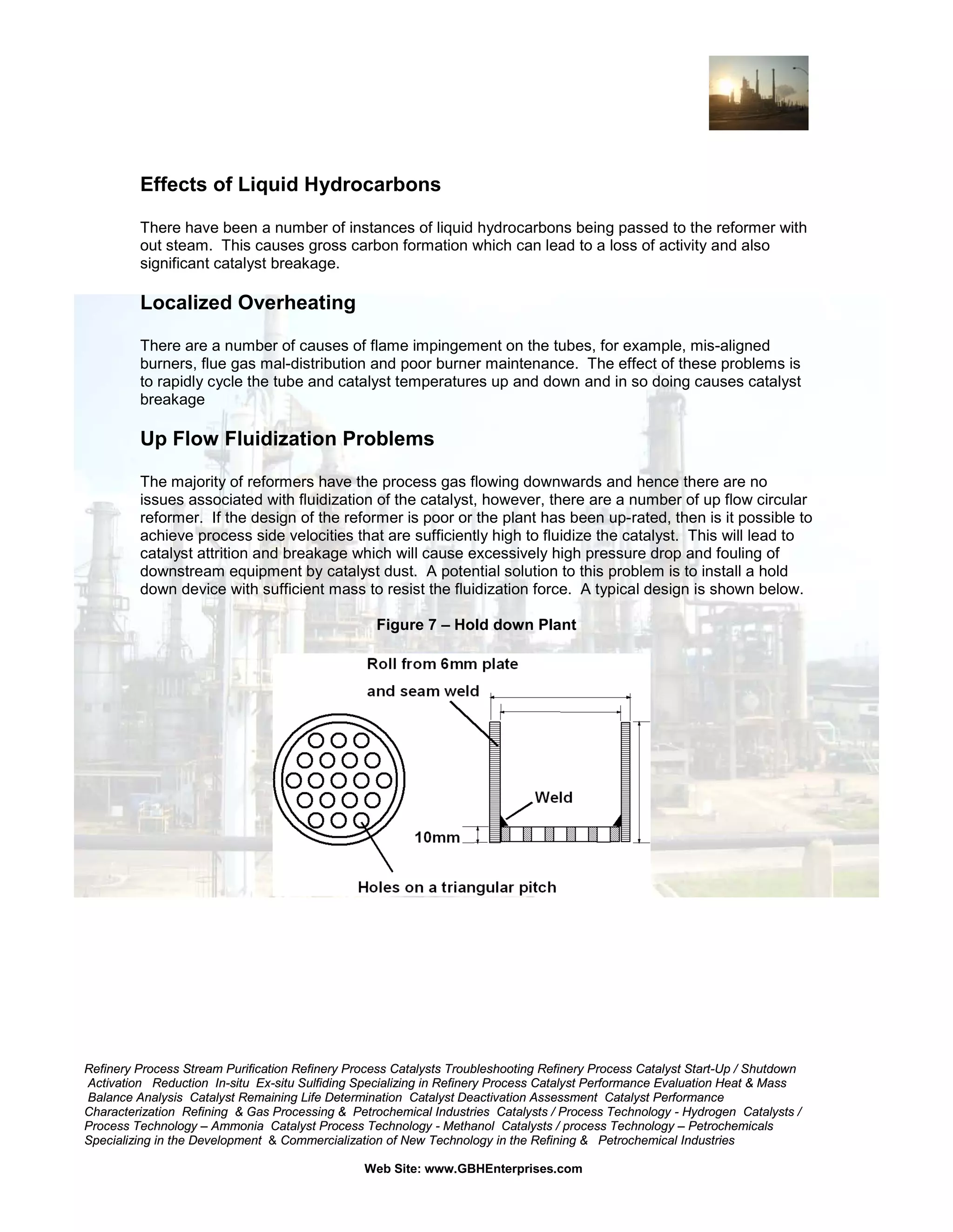 Catalyst Breakage in Reformer Tubes | PDF | Chemistry | Science