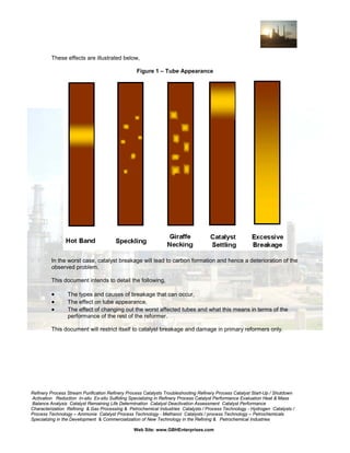 Catalyst Breakage in Reformer Tubes | PDF | Chemistry | Science