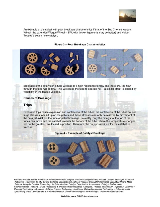 Catalyst Breakage in Reformer Tubes | PDF | Chemistry | Science