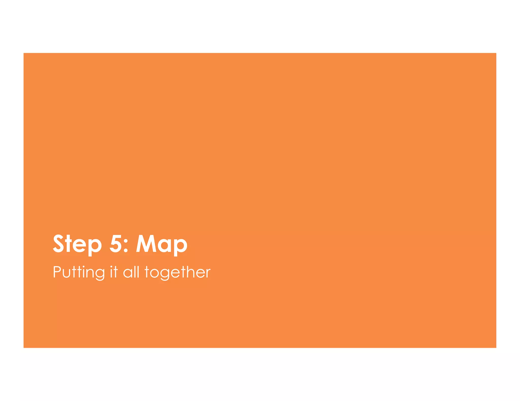 CRM Evolution Conference: How to Create a Customer Experience Map | PPT