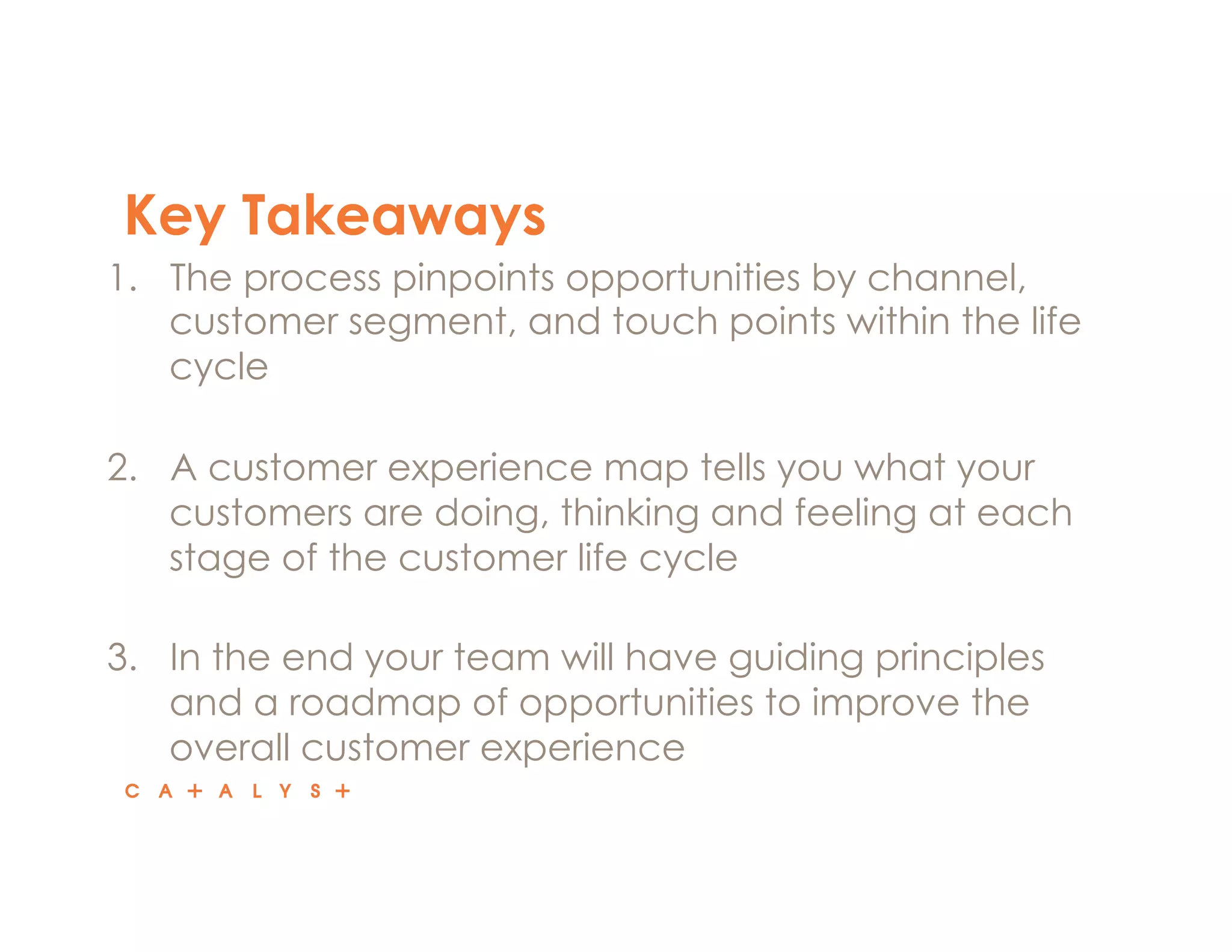 CRM Evolution Conference: How to Create a Customer Experience Map | PDF
