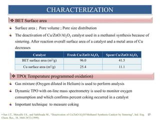 Catalyst deactivation and regeneration | PPTX