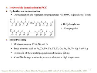 Catalyst deactivation and regeneration | PPTX