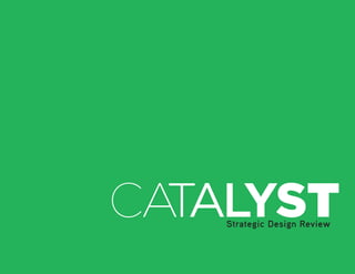 CATALYST Strategic Design Review: Request for Support | PDF ...
