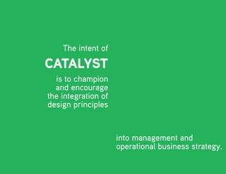 CATALYST Strategic Design Review: Request for Support | PDF ...