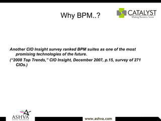 BPM implementation in Healthcare | PPT