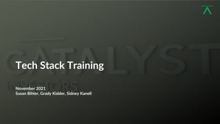 Tech Stack Training | PDF