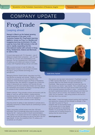 Catalyst Newletter Summer 2011 | PDF