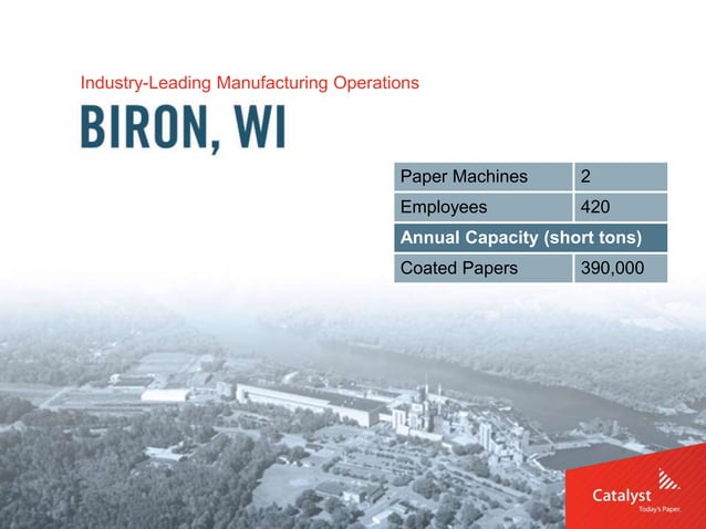 Catalyst Paper Overview | PPT