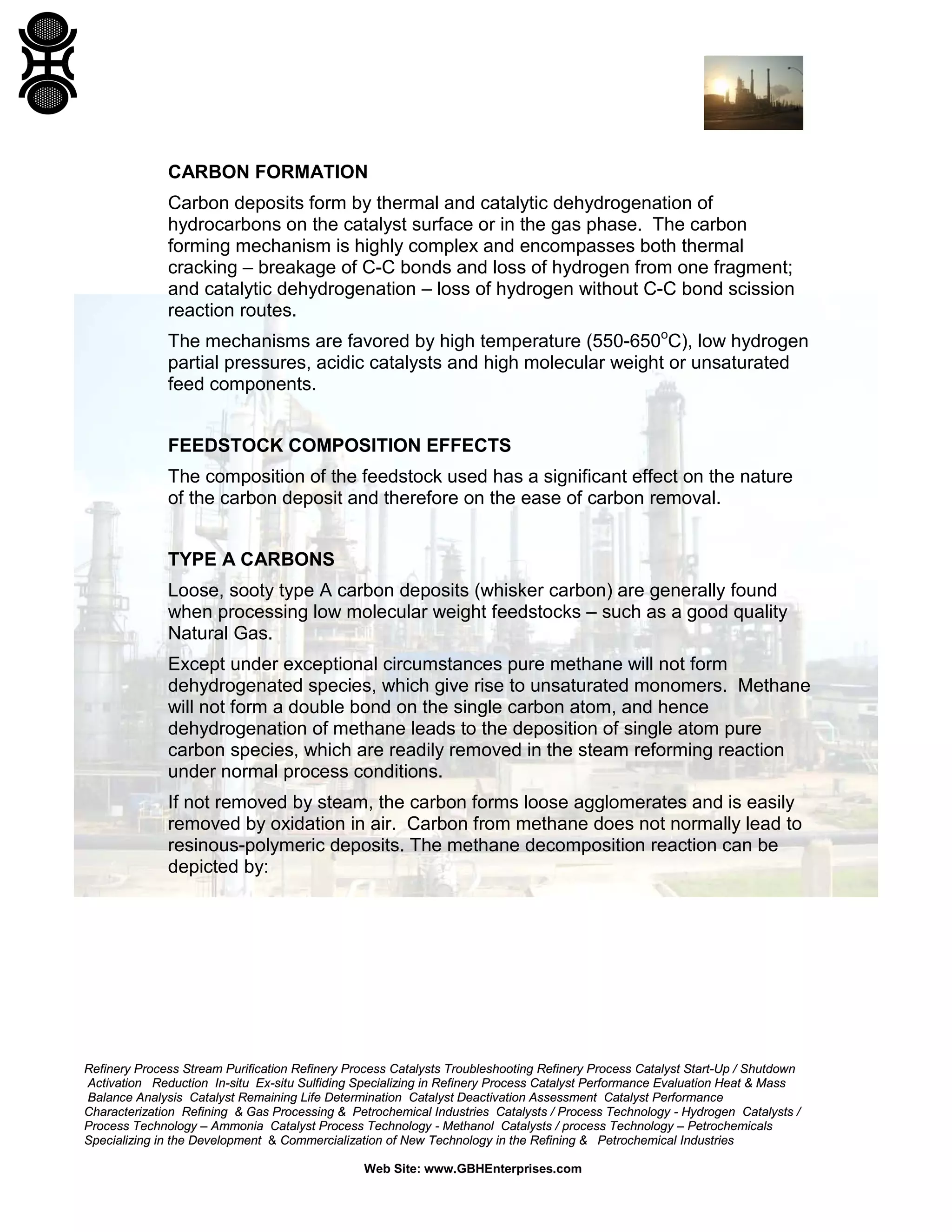 Catalyst poisons & fouling mechanisms the impact on catalyst ...