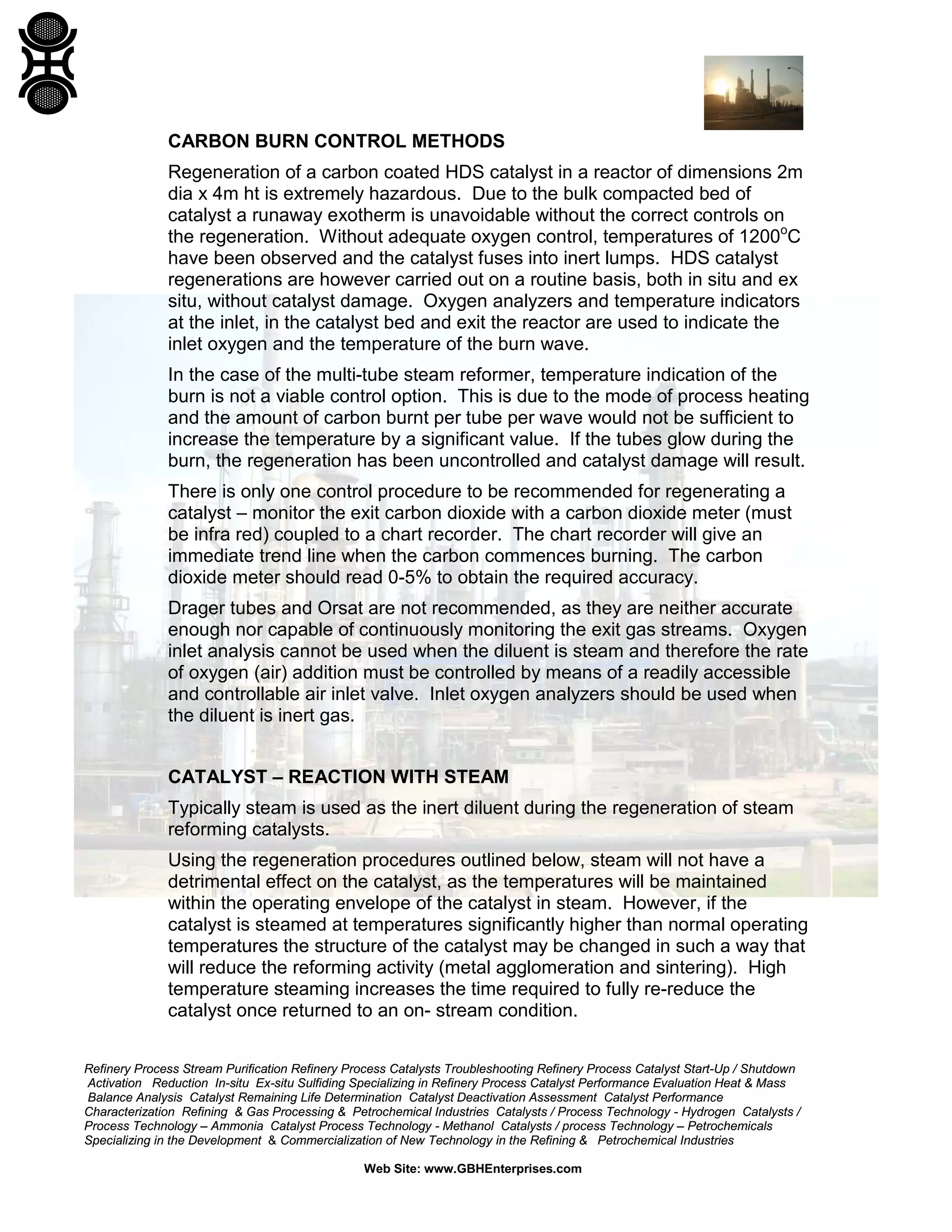 Catalyst poisons & fouling mechanisms the impact on catalyst ...