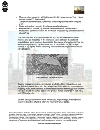 Catalyst poisons & fouling mechanisms the impact on catalyst ...