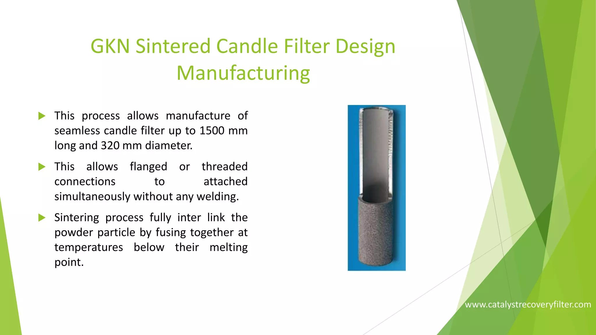 Catalyst Recovery Filtration System | PPT