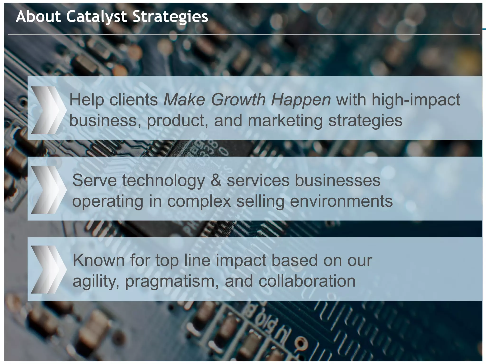 Catalyst Strategies Strategic Planning Framework | PDF