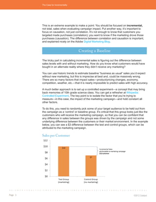 The Case for Incrementality | PDF