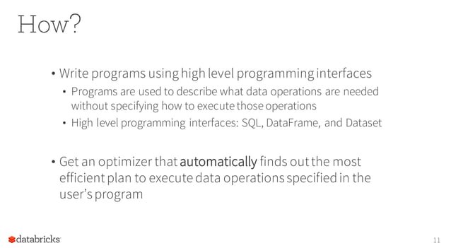 Deep Dive Into Catalyst: Apache Spark 2.0’s Optimizer