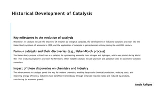 imoact of catalysis Catalytic Chemistry.pptx