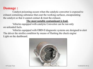 Catalytic convertor | PPTX