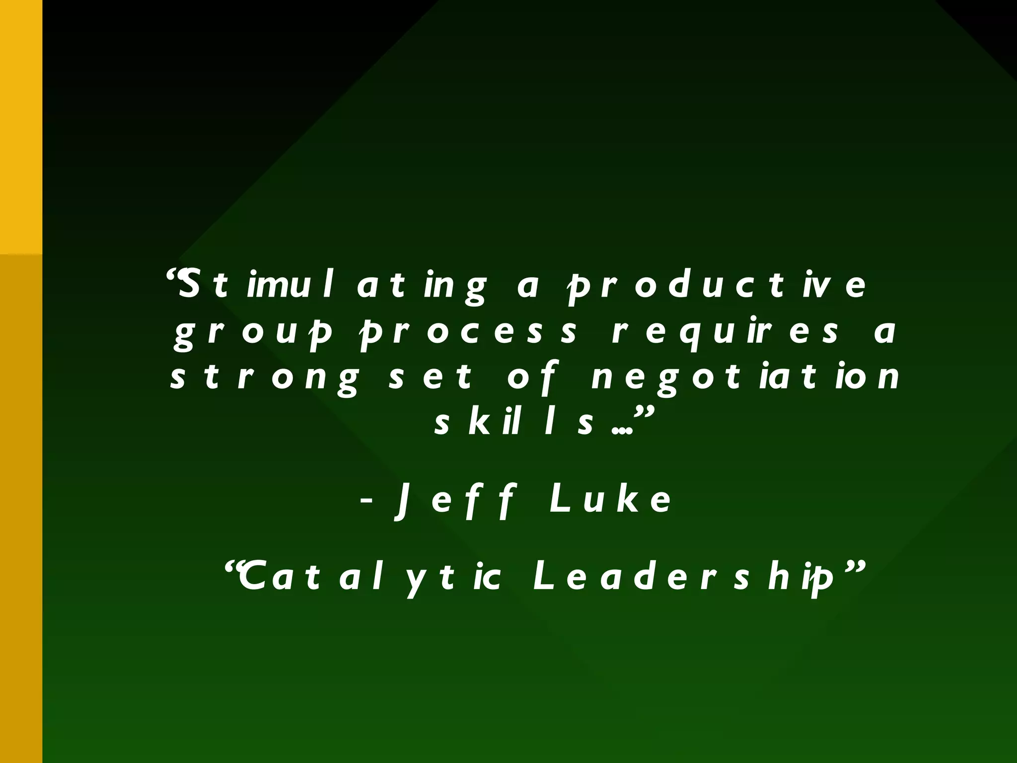 Catalytic leader 2012 | PPT