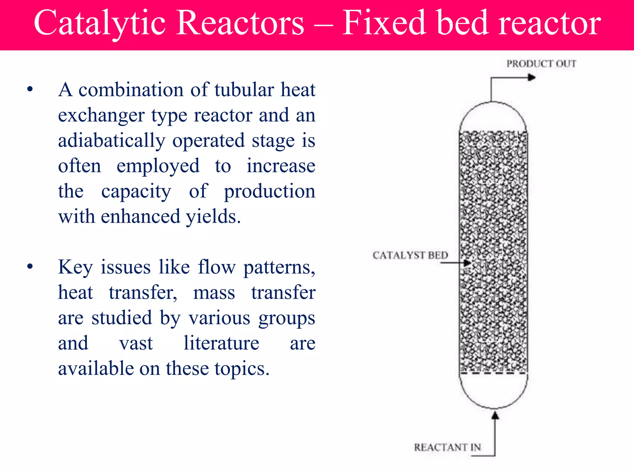 Catalytic reactors | PPTX