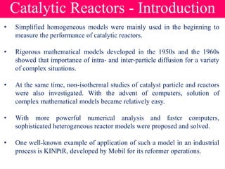 Catalytic reactors | PPTX