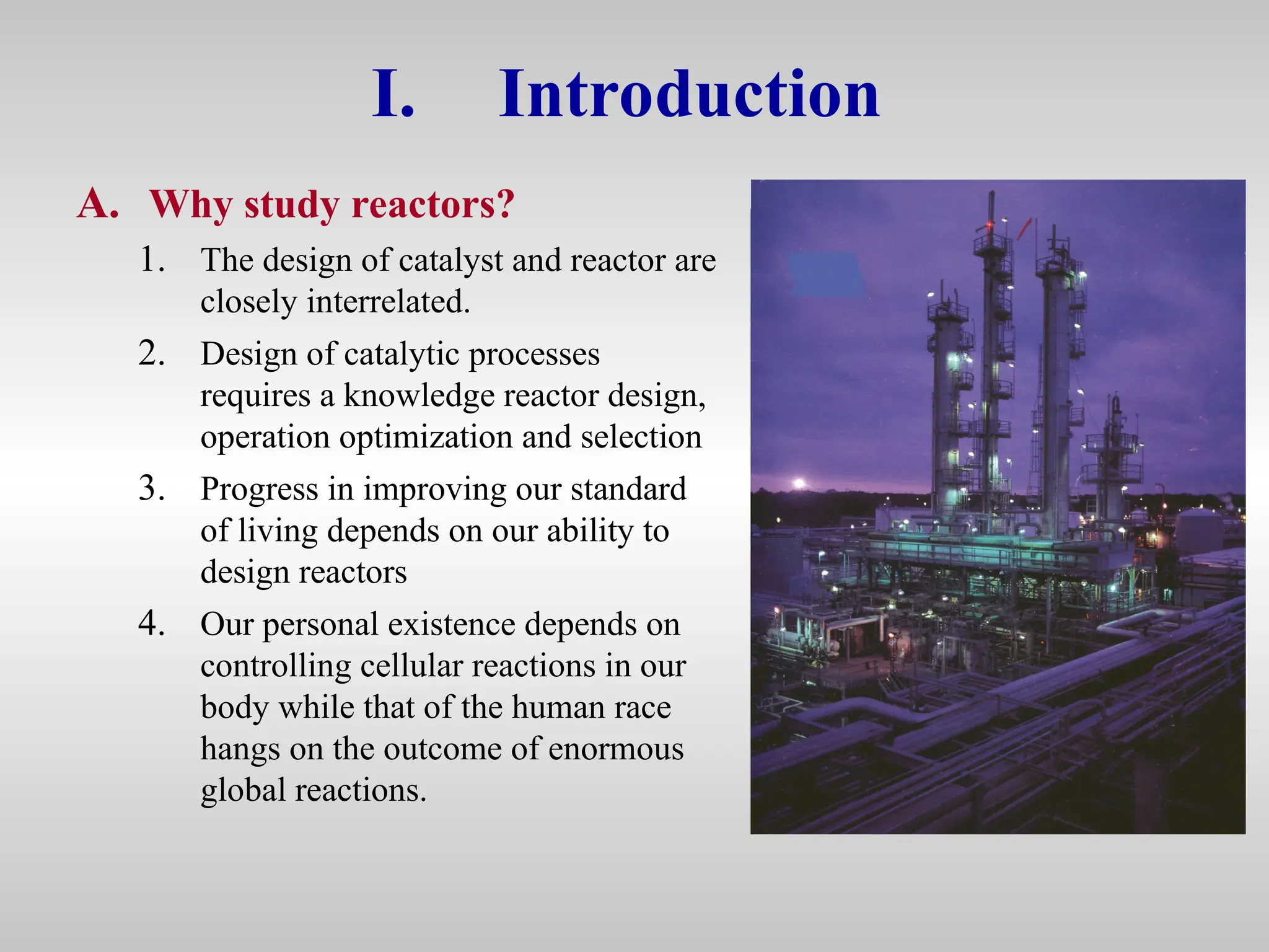 Catalytic Reactors in which all types of reactor | PPT
