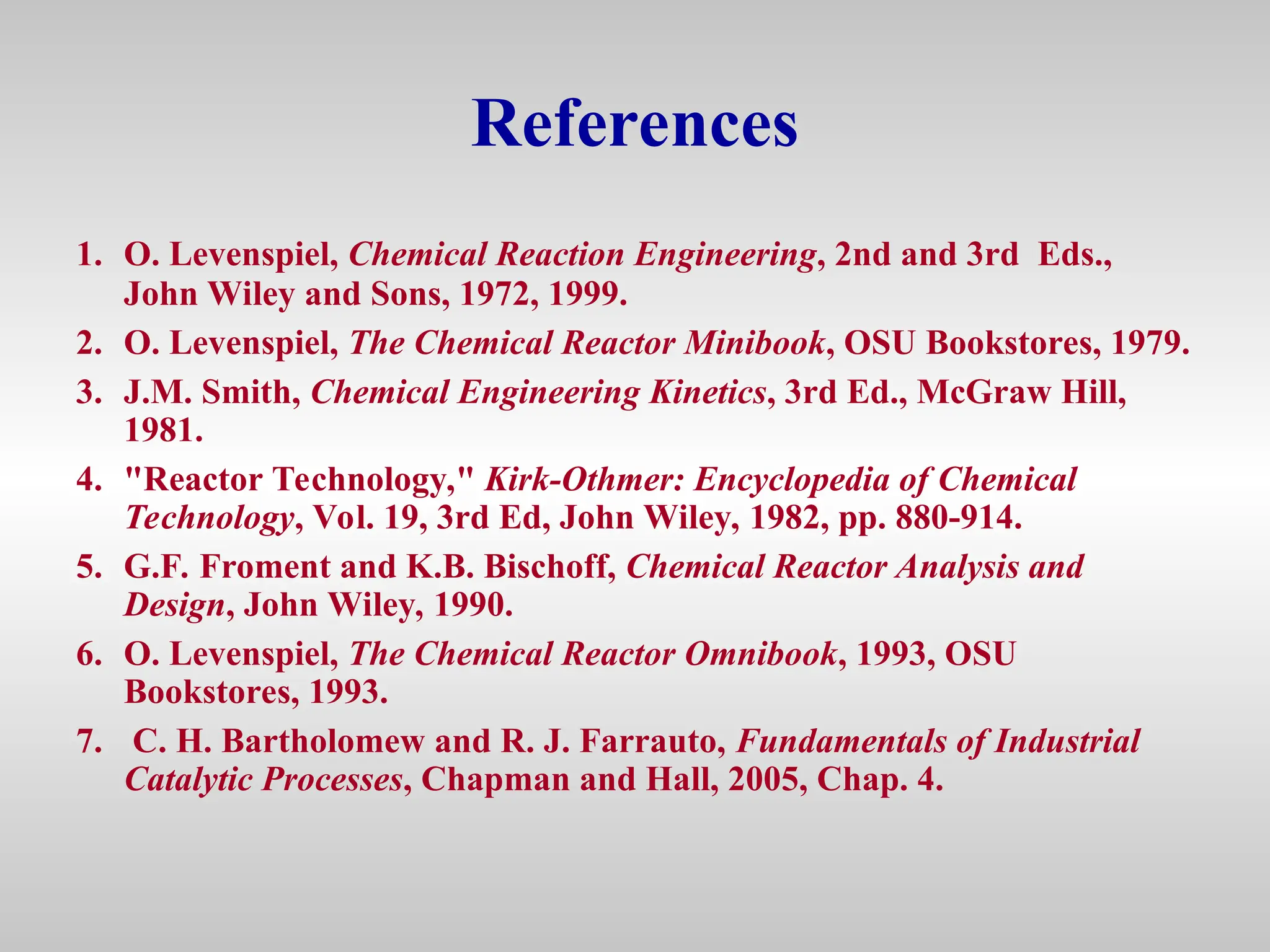 Catalytic Reactors in which all types of reactor | PPT