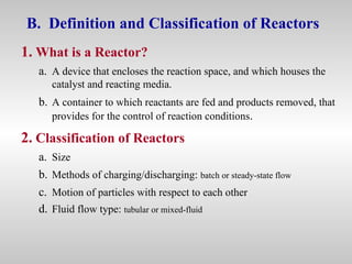 Catalytic Reactors in which all types of reactor | PPT