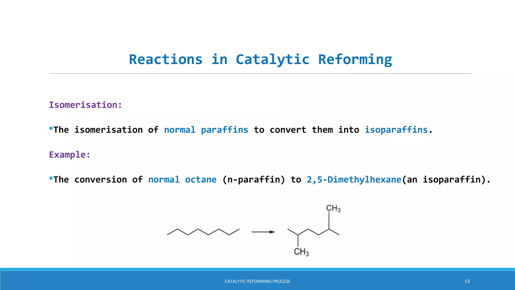 Catalytic reforming process | PPT
