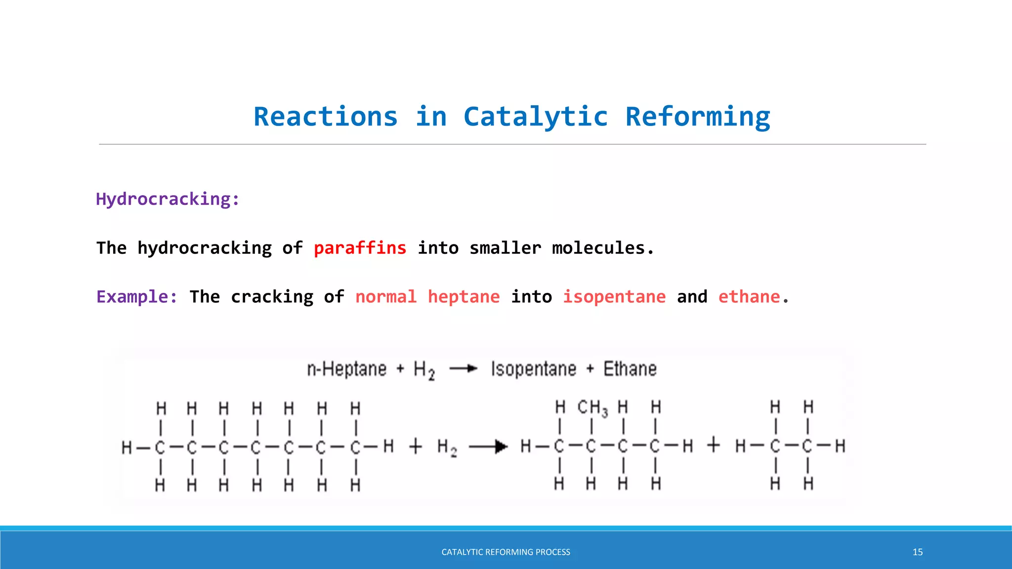 Catalytic reforming process | PPT