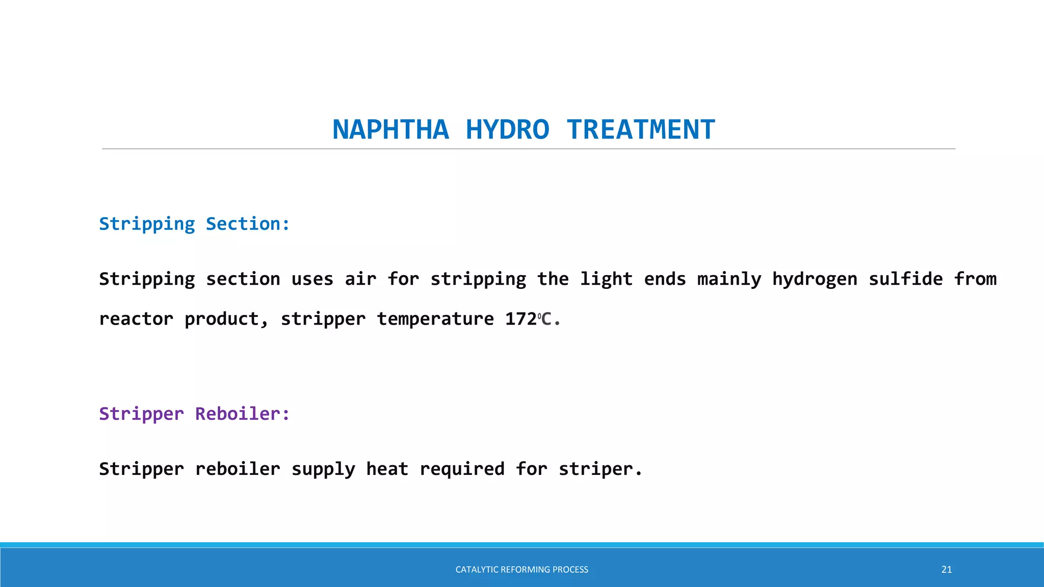 Catalytic reforming process | PPT