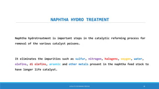 Catalytic reforming process | PPT
