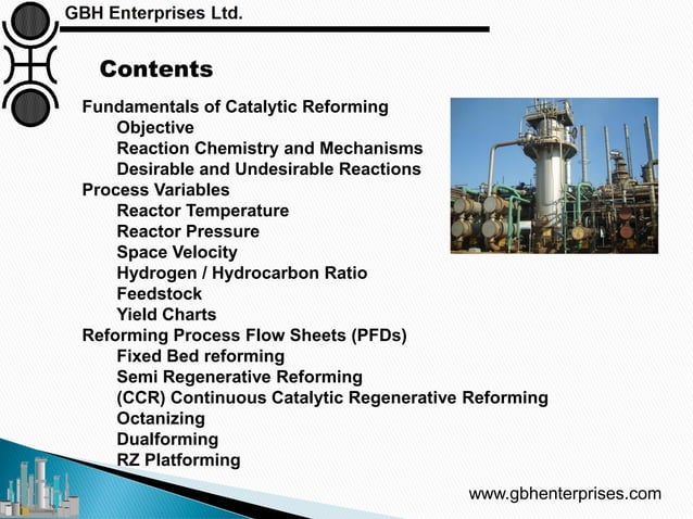 Catalytic Reforming: Catalyst, Process Technology and Operations ...