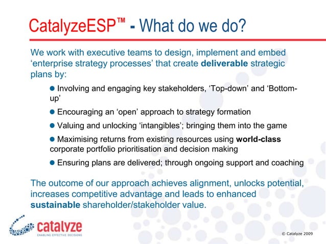 Enabling Strategy Effectiveness | PPT