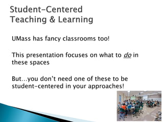 Team-Based Learning (TBL) Classrooms: Catalyzing Student-Centered ...