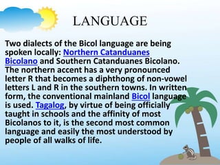 Catanduanes - Geography | PPTX
