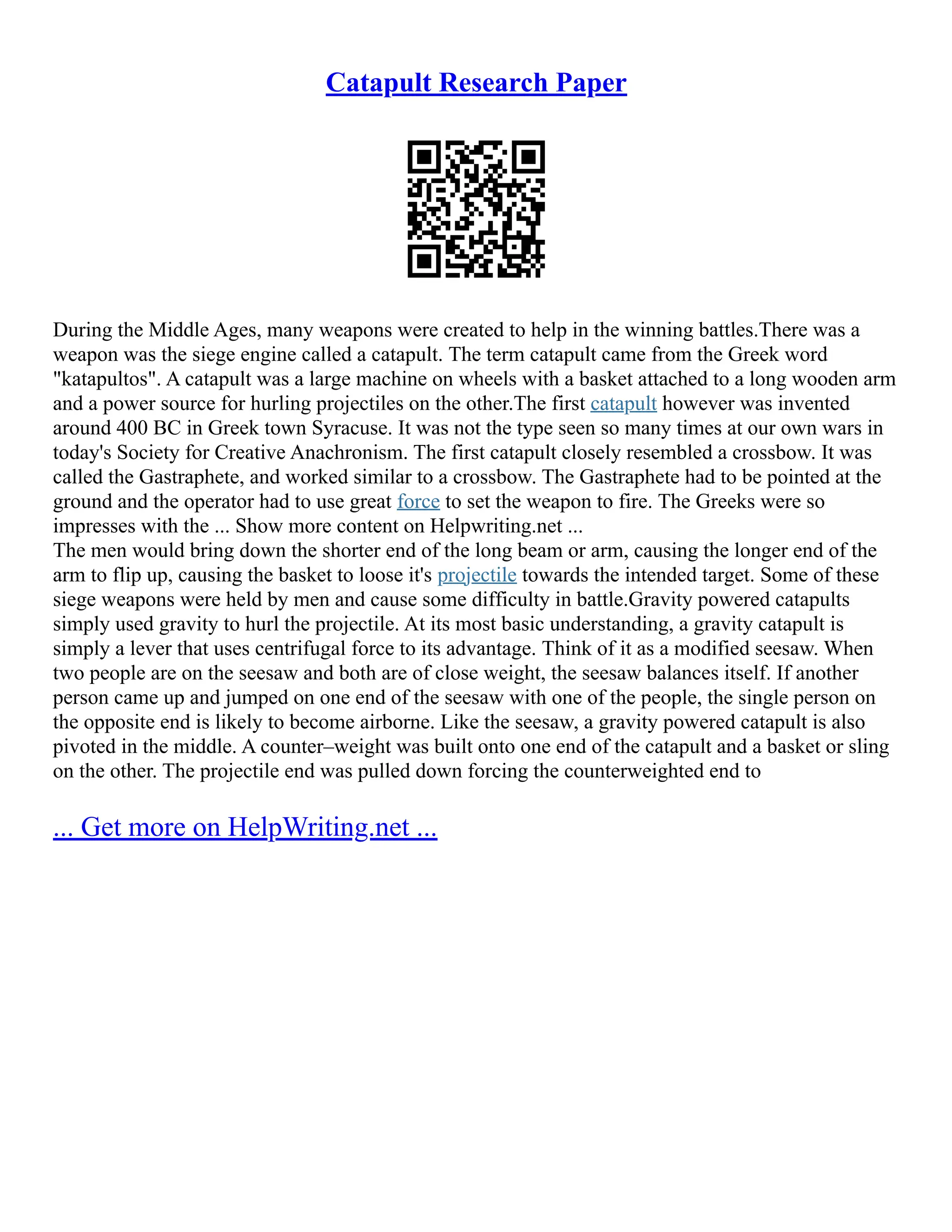 Catapult Communication | PDF