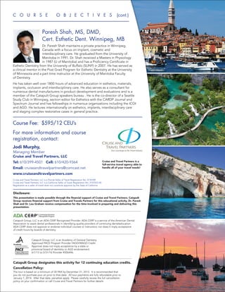 Catapult croatia flyer | PDF | Dental Health | Diseases and Conditions