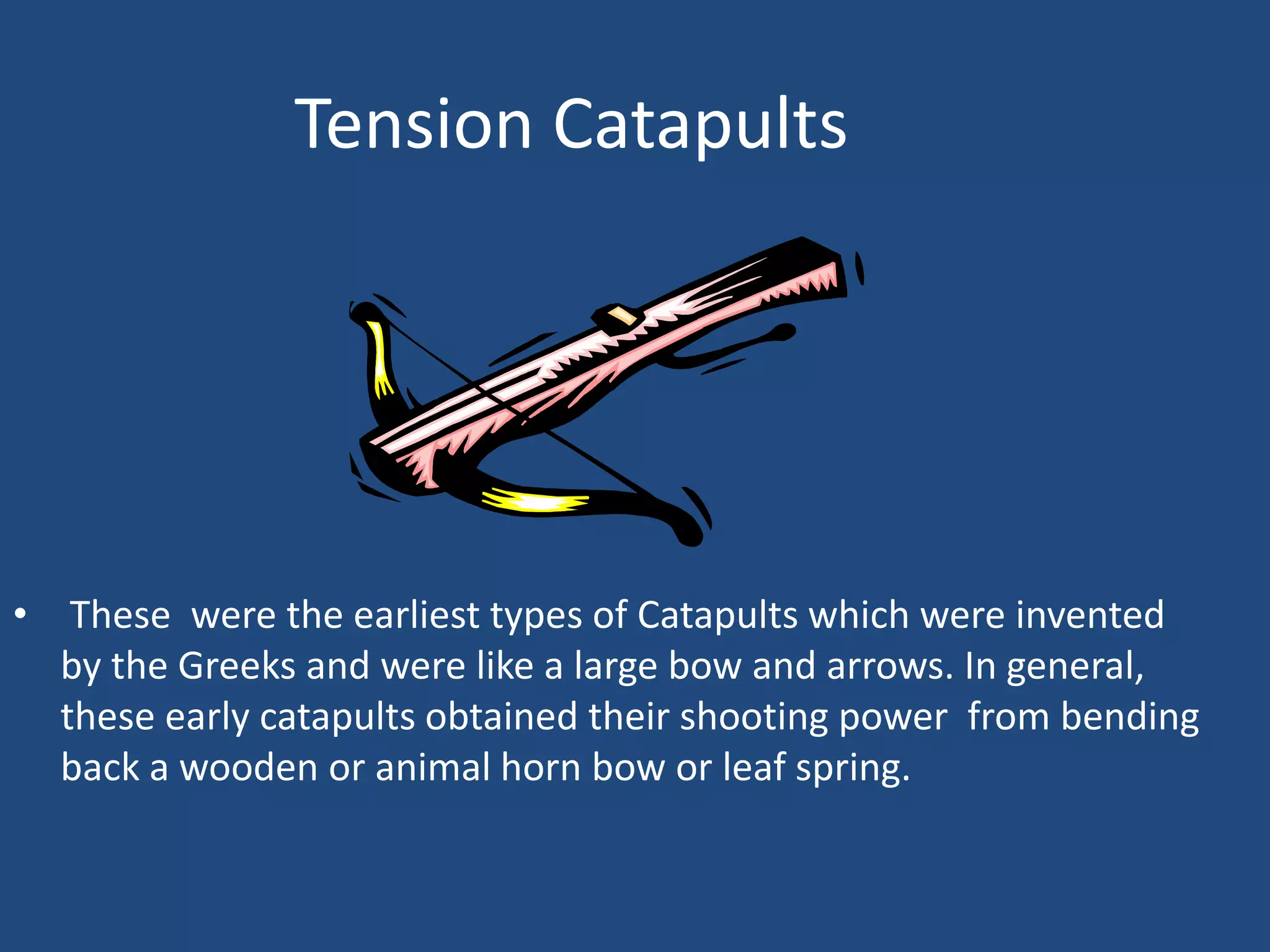 Catapult Into History | PPT